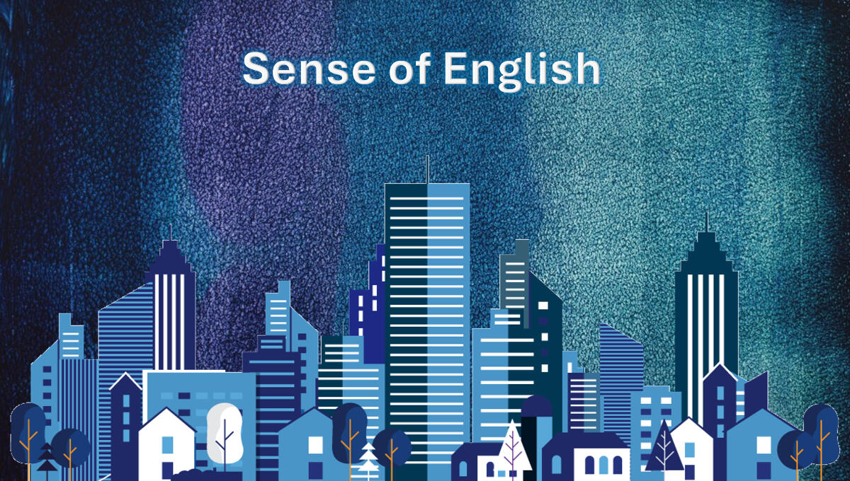 Sense of English